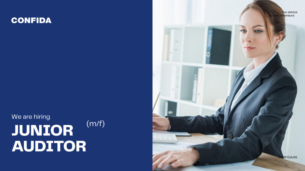 Junior Auditor - Confida
