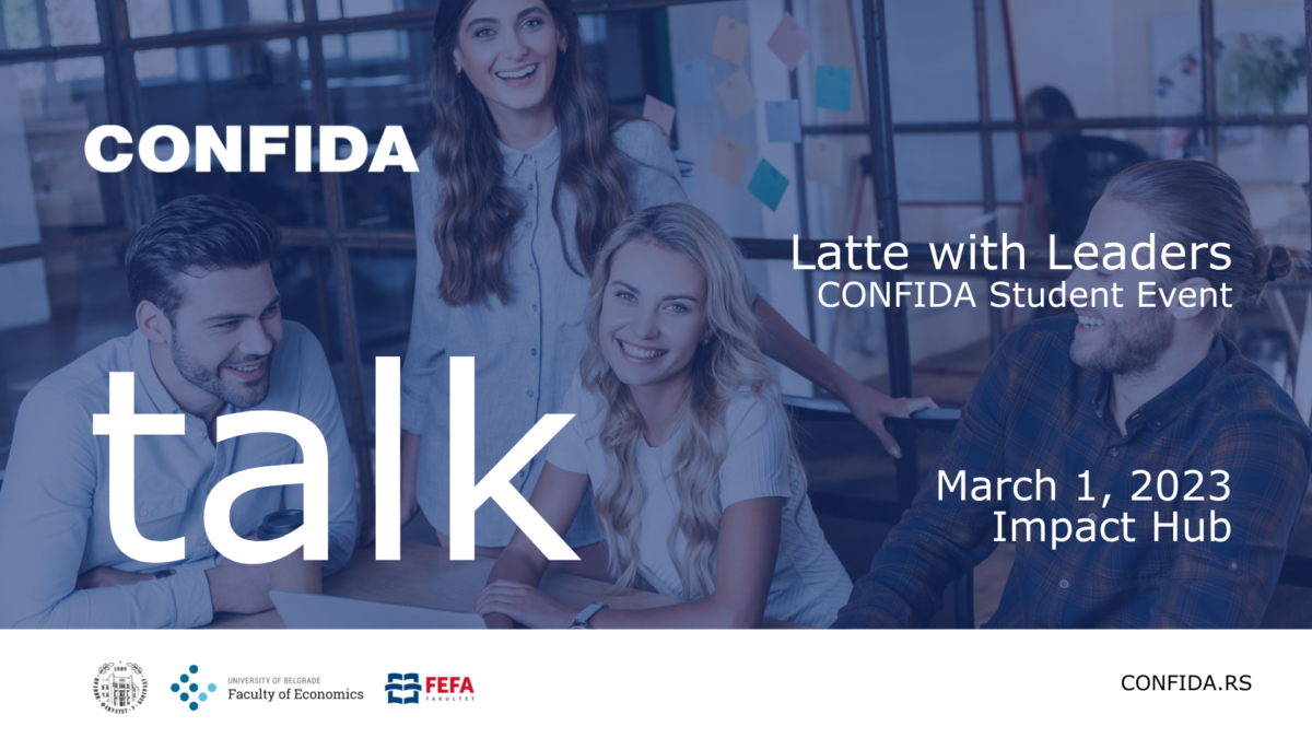 Latte with Leaders: CONFIDA Student's Event - Confida